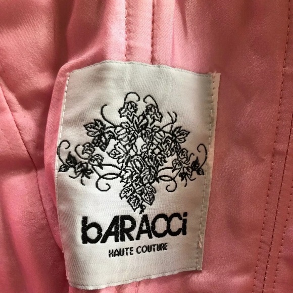 Baracci | Dresses | Baracci Silk Solstiss Lace Swarovski Crystal Dress ...